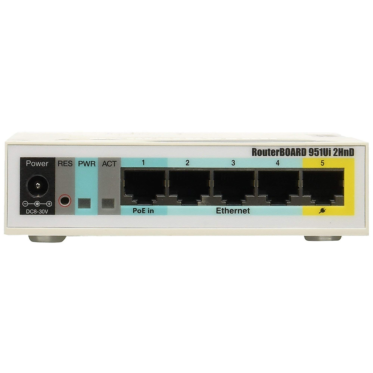 Mikrotik RouterBOARD 951Ui-2HnD RB951Ui-2HnD 2.4Ghz Wrls AP 1000mW 5x10/100 OSL4