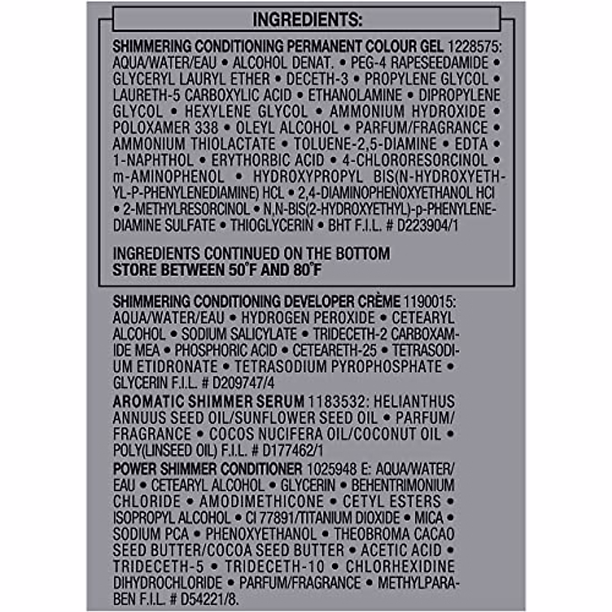 L’Oréal Paris Feria Multi-Faceted Shimmering Permanent Hair Color Hair Dye, S1 Smokey Silver