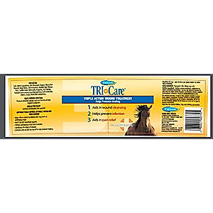 Farnam Triple Action Wound Treatment | For Horses, Ponies and Dogs | 14 oz