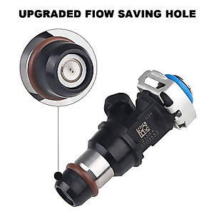 JDMON Fuel Injectors Compatible with Chevy Silverado 1500 2500 3500 Tahoe Express GMC Sierra 1500 2500 3500 Yukon Savana 4.8L 5.3L 6.0L 2001-2006 Replace 17113553 FJ315 17113698 8pcs