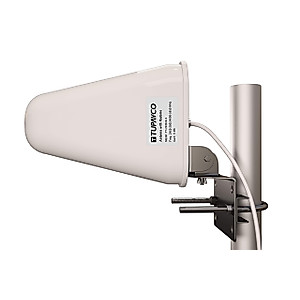 Tupavco DB541 WiFi Antenna Dual Band - (2.4GHz) and (5GHz/5.8GHz) 9DBI - Medium Range Directional (not-Yagi) Wireless LAN Network Antenna, White