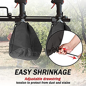 Iceberg Elf Trimmer Engine Waterproof Cover, [3 Pack] 12D x 15.6H inch 600D Heavy-Duty Oxford Ripstop General Weed Eater Edger,Pole Saw,Brush Cutters and Hedge, Weed Eater Covers