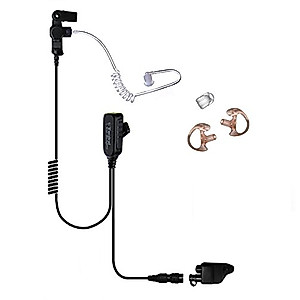 Tactical Ear Gadgets EP1328QR Hawk Lapel Mic with Quick Release for Harris Unity XG25 XG75 P5300 P7300