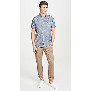 RVCA mens The Weekend Stretch Chino Casual Pants, Dark Khaki, 34 US