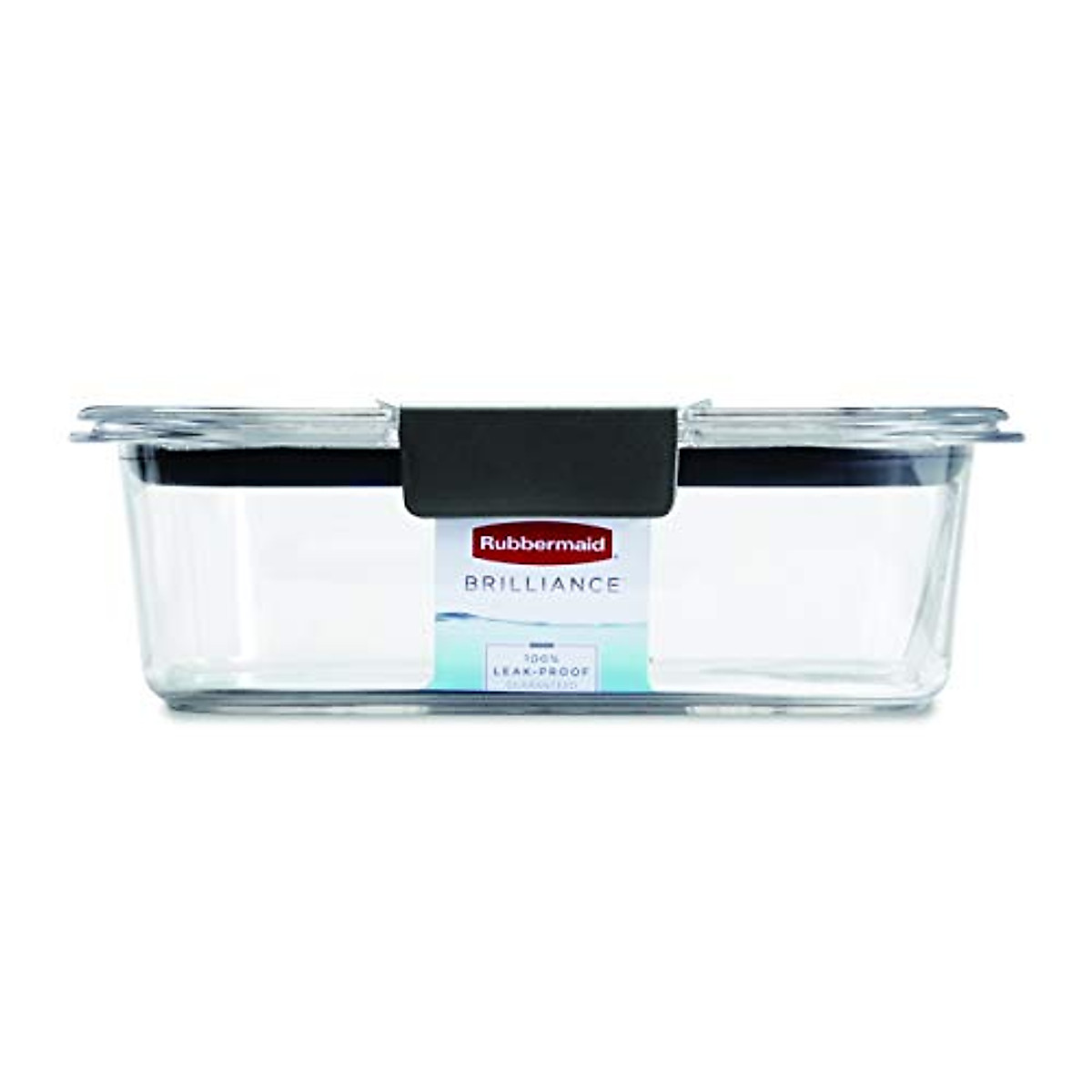 Rubbermaid Brilliance Food Storage Container, Medium, 3.2 Cup, Clear, 2-Pack (2025333)