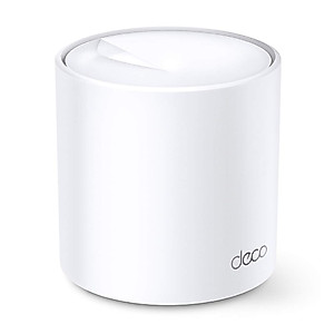 TP-Link Deco WiFi 6 Mesh WiFi System(Deco X20) - Covers up to 2200 Sq.Ft, Replaces Wireless Internet Routers and Extenders, 1-Pack, White