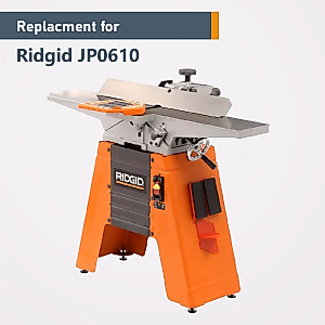 POWERTEC 6-1/8 Inch Jointer Blades for Ridgid JP06000, JP06101, JP0610, Craftsman 21705 Jointer, Replacement for Ridgid AC8600, JE08008, Craftsman 922995 Jointer Knives, Set of 6 (14802DD)