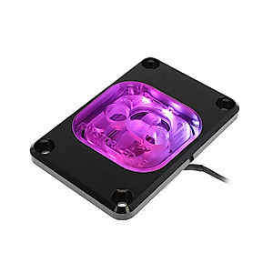 XSPC RayStorm Edge CPU Water Block, AMD/AM4/AM5, Addessable RGB, Black