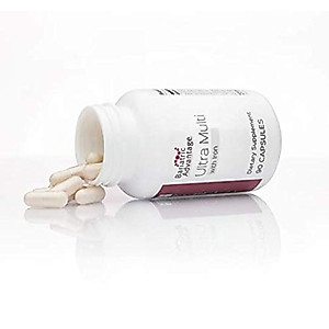 Bariatric Advantage Ultra Multivitamin with Iron - Ultra Multi with Iron - Capsule Format Multivitamin - Provides Full Complex of B Vitamins - with Vitamin C, Chromium & More - 90 Capsules