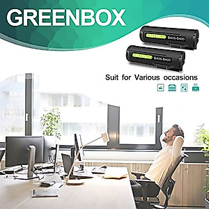 GREENBOX Remanufactured B400 Toner Cartridge Replacement for Xerox B400 B405 106R03584 High Yield for VersaLink B400 B400N B400DN B405 B405DN Printer (24,600 Pages, 2 Black)