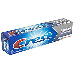 Crest Tartar Protection Whitening Cool Mint Paste Anticavity Toothpaste 8.2 Ounce Tube (Pack of 4)