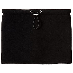 Amazon Essentials Fleece Hat and Gaiter Set, Pack of 2, Black, one Size