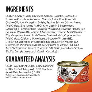 Nulo Freestyle Cat & Kitten Wet Pate Canned Cat Food, Premium All Natural Grain-Free, with 5 High Animal-Based Proteins and Vitamins to Support a Healthy Immune System and Lifestyle