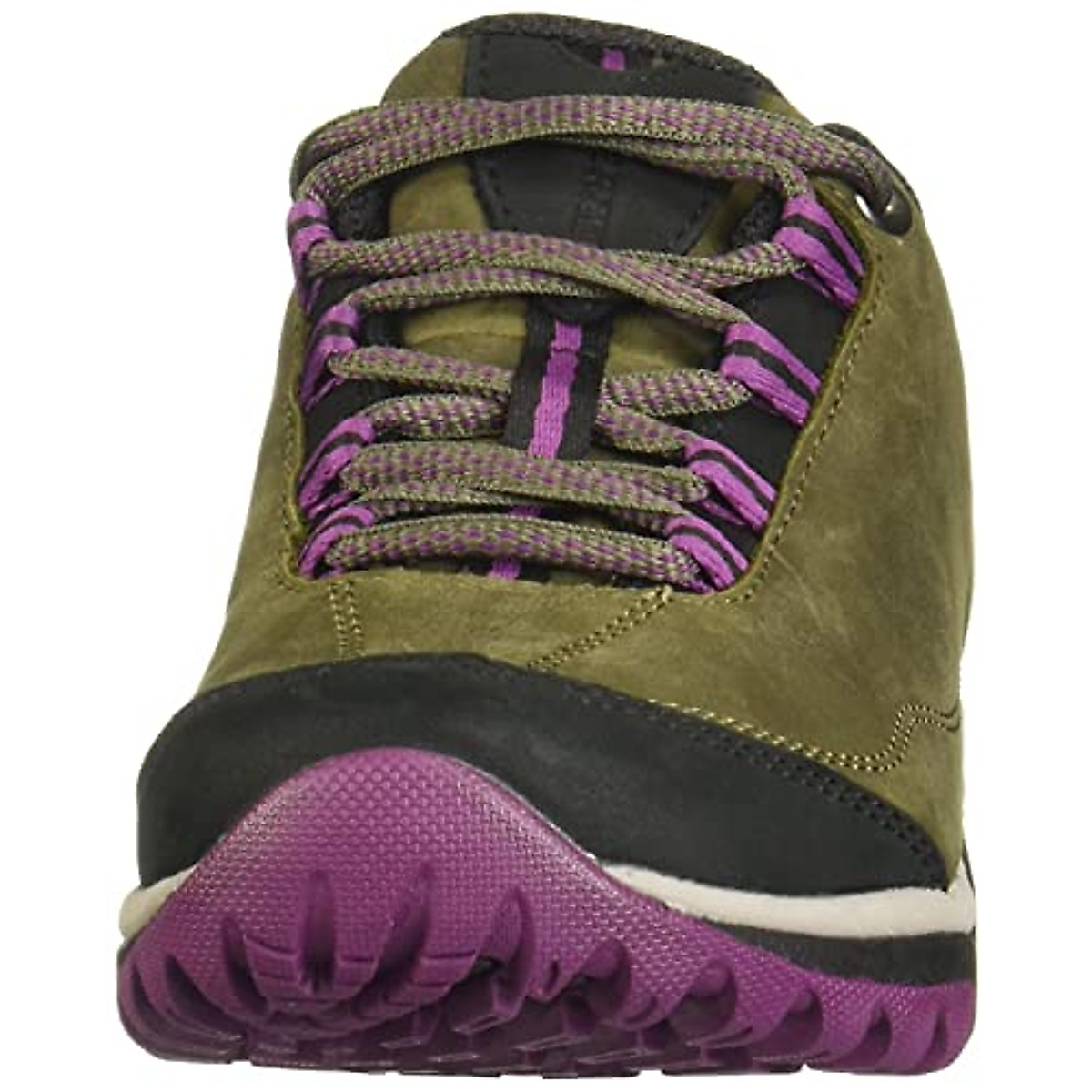 Merrell womens Siren Traveller 3 Hiking Shoe, Olive/Purple, 8 US