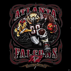 Skinit Decal Gaming Skin Compatible with PS4 Pro Console and Controller Bundle - Officially Licensed NFL Atlanta Falcons Running Back Design