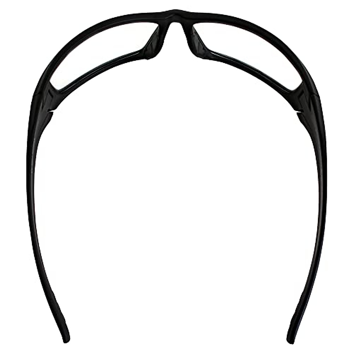 Epoch Eyewear Liberator Golf Sport Sunglasses Black Frame Clear Polycarbonate Lens