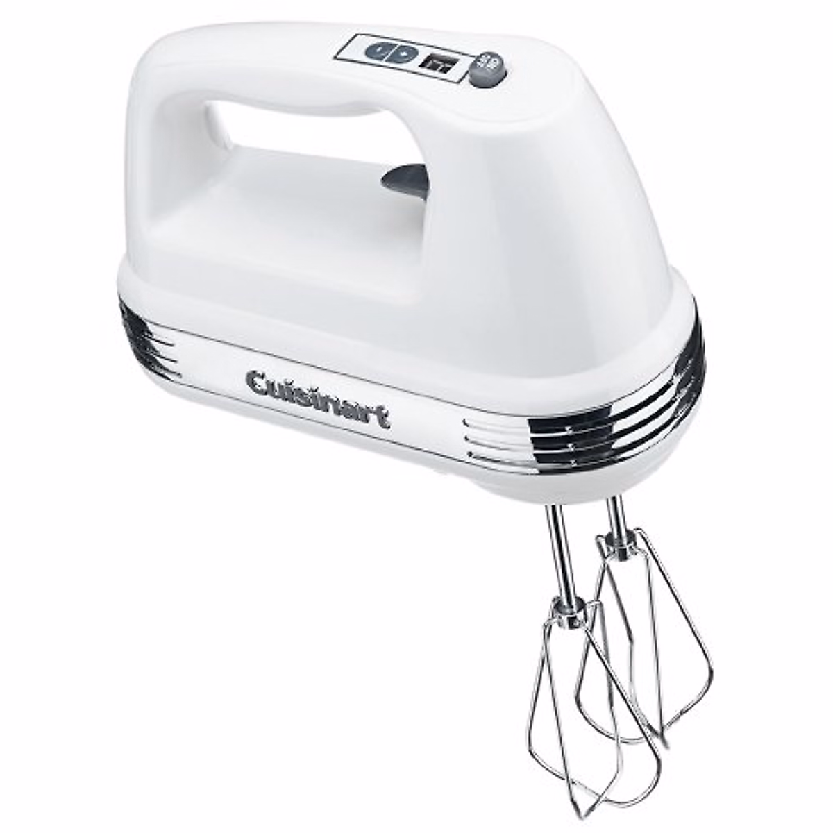 Cuisinart HM-90S Power Advantage Plus 9-Speed Handheld Mixer with Storage Case, White