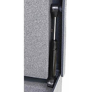 American Security Products Amsec PS1210HD Heavy Duty Pistol Storage Box, Silver