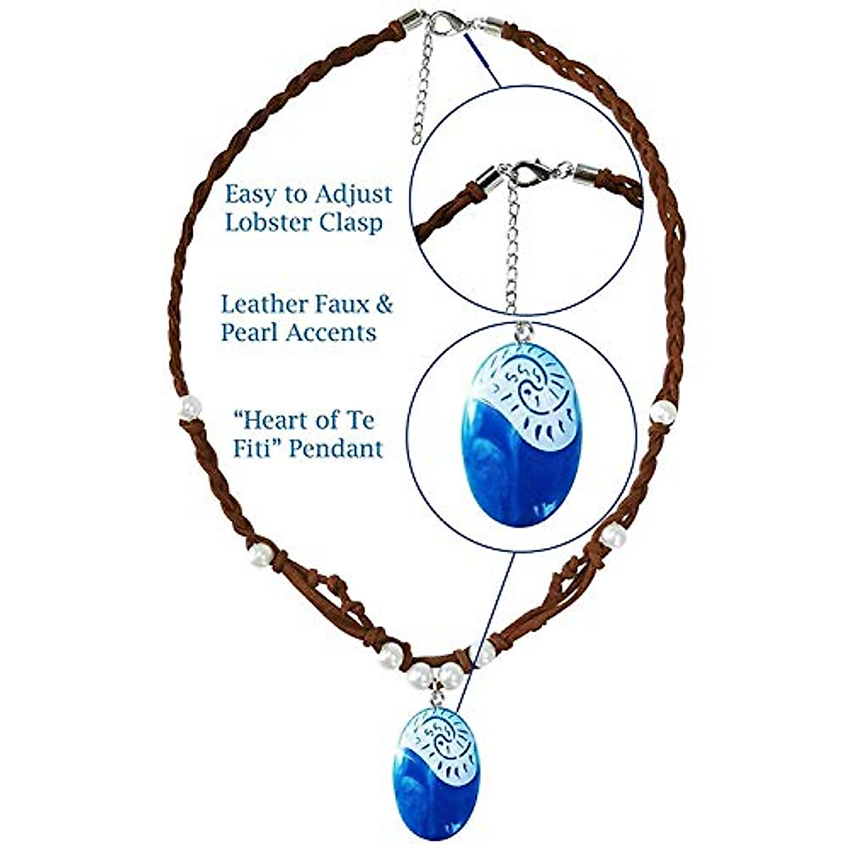 Moana Necklace, Moana Costume Toys for Girls, Halloween Costume, Moana party supplies Halloween Party Favors