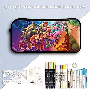 YUABVOP Fashion Cartoon Backpack Set Game Backpacks with Pencil Case And Lunch Bag Lunch Box For Kids Lightweight Travel Casual Daypack School Supplies