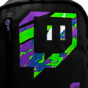 Twitch Everywhere Backpack - Rubberized Multicolor Glitch