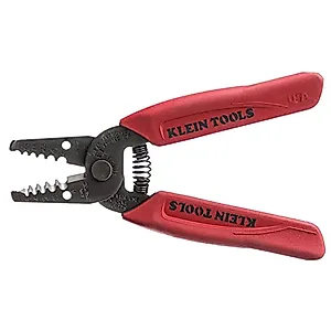 Klein Tools 11049 Wire Stripper / Cutter, Compact, Lightweight, Hardened Steel, Precision Ground, for Stranded Wires