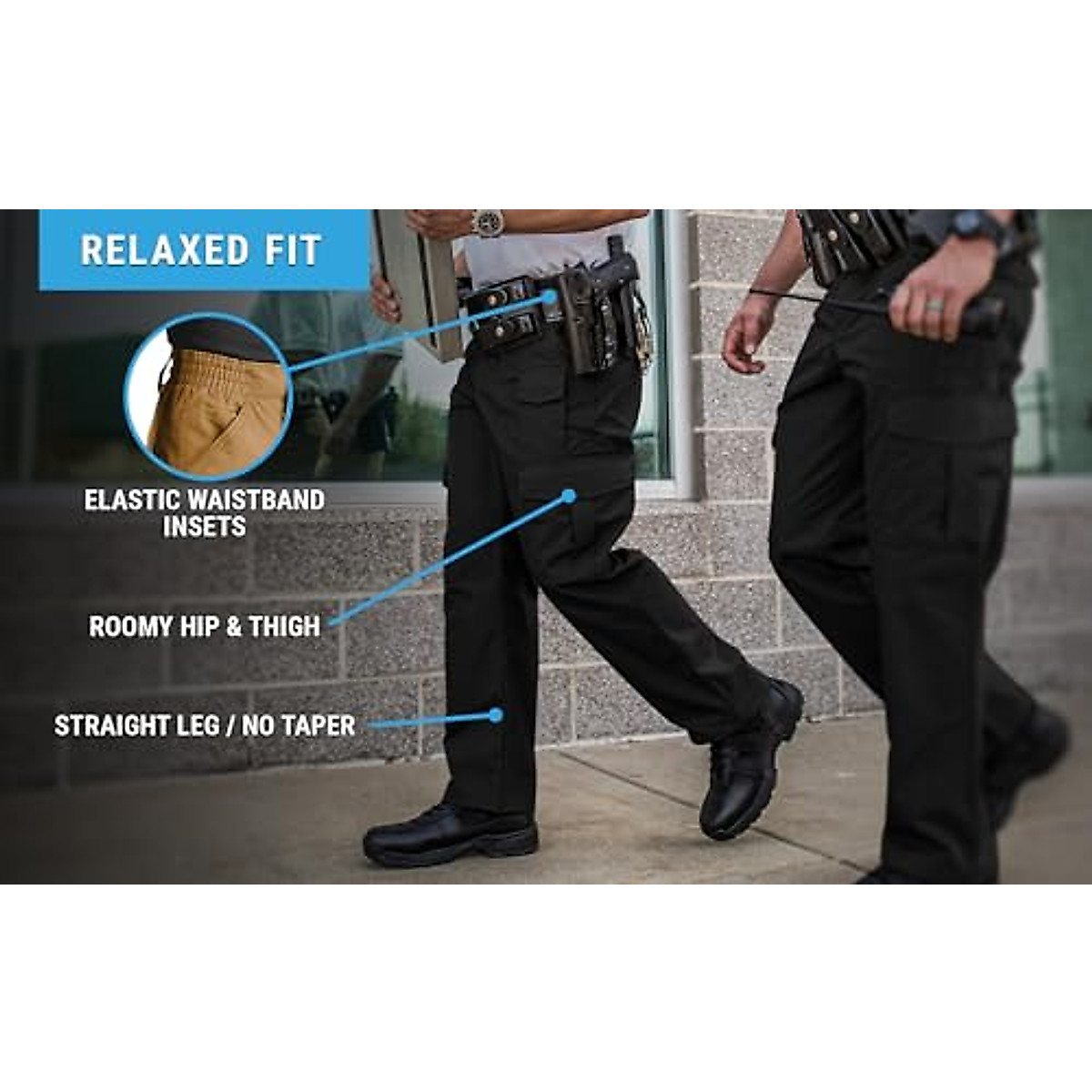 Propper Men's Uniform Tactical Pant, Black, 32'' x 34''