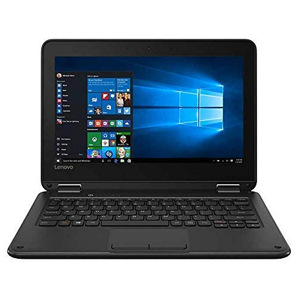 Lenovo 2019 New 300e Flagship 2-in-1 Business Laptop/Tablet, 11.6" HD IPS Touchscreen, Intel Celeron Quad-Core N3450 up to 2.2GHz, 4GB DDR4, 64GB eMMC, Windows 10 S/Pro, Choose Flash Drive