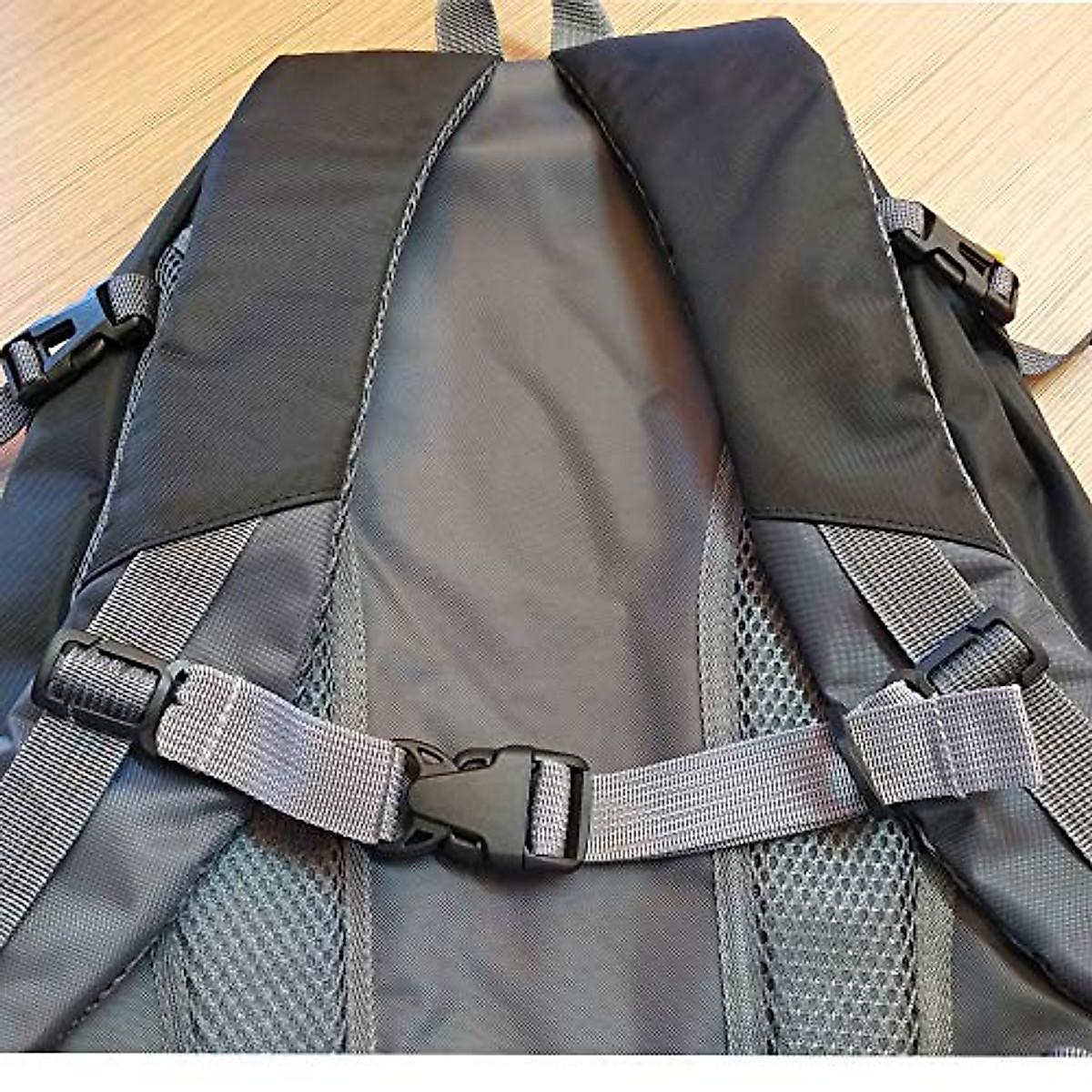 Amlrt Backpack Chest Straps Heavy Duty Adjustable Backpack Sternum Strap Chest Belt Suitable for Hiking and Jogging(Sky Blue)