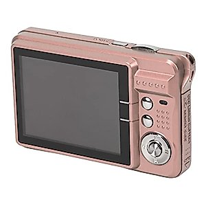 Digital Camera, 48MP 2.7in LCD 4K Vlogging Camera for Shooting (Pink)