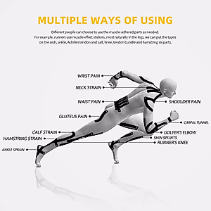 OK TAPE Kid Tape Hypoallergenic Sport Kinesiology Tape Designed for Kid&Teenage Sensitive Skin Precut Tape for Sports Supply，Easy Removal No Harm to Skin, 5.9 Inches 32 Strips 1 Roll, Green