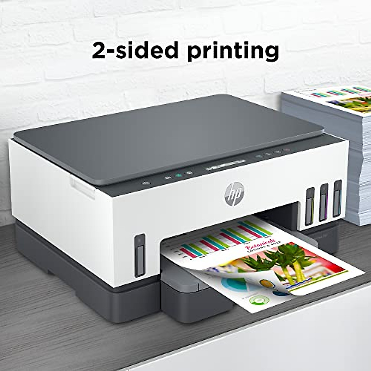 HP Smart -Tank 7001 Wireless All-in-One Cartridge-free Ink -Tank Printer, up to 2 years of ink included, mobile print, scan, copy (28B49A)