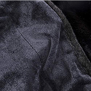 Sofila Faux Fur Throw Blanket Mink Plush Fleece, Super Soft Warm Cozy Fuzzy for Sofa Couch Bed Home Decorative Luxury Elegant, Black Panther, 50 x 60 Inches