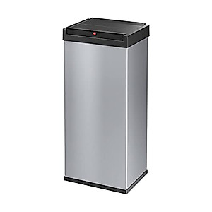Hailo Big Box 50 Swing Waste Bin, Silver