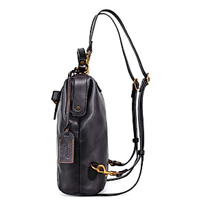 OLD TREND Genuine Leather Pamela Backpack (Grey)