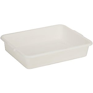 United Scientific™ 81702 Polypropylene Multi-Purpose Laboratory Tray, 15" L x 12" W x 3" H (Pack of 10)