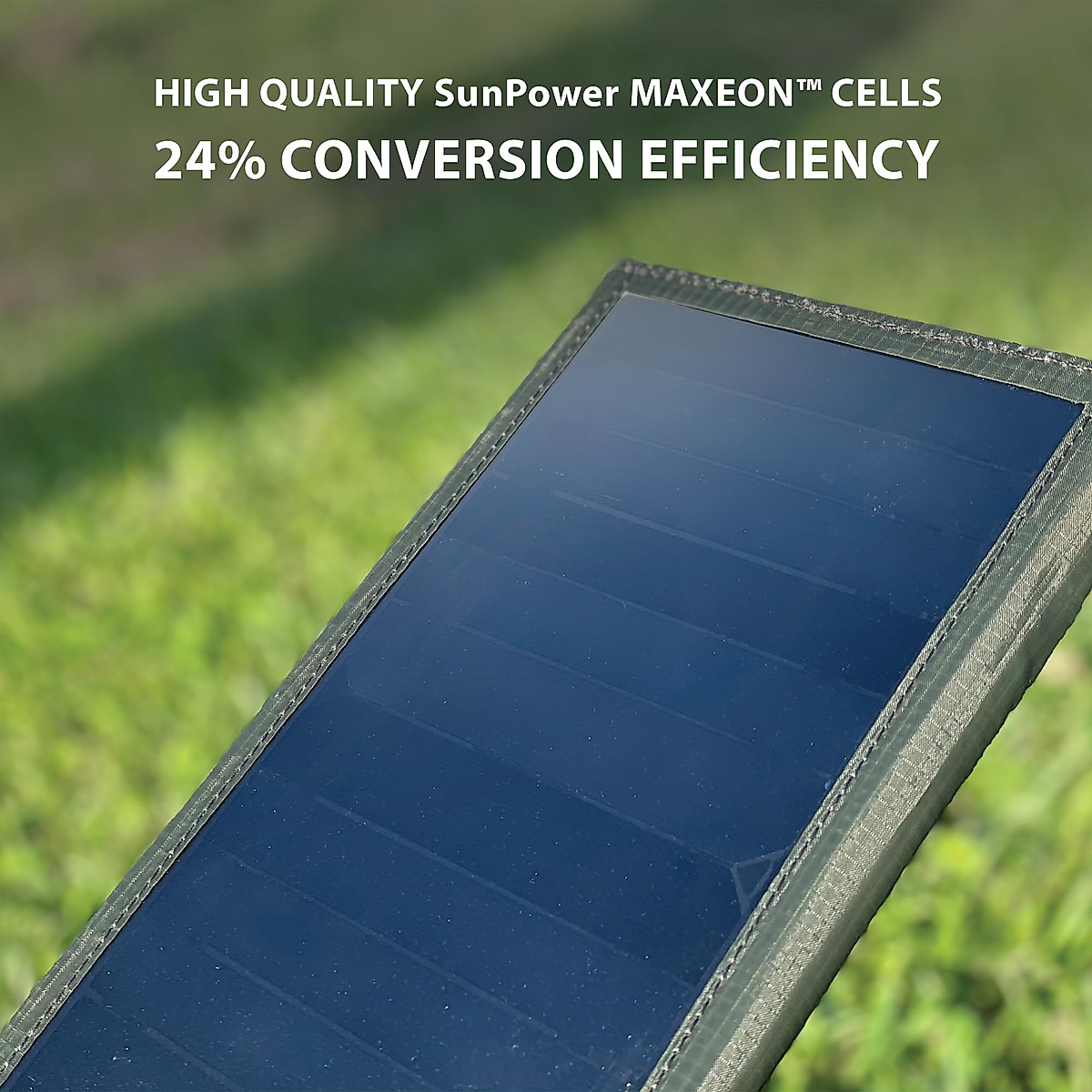 ELECOM NESTOUT 15000mAh Outdoor Power Bank + 4-Panel Solar Panel Charger + Flash-1 LED Flash Light Panel 1000 Lumen - Beige