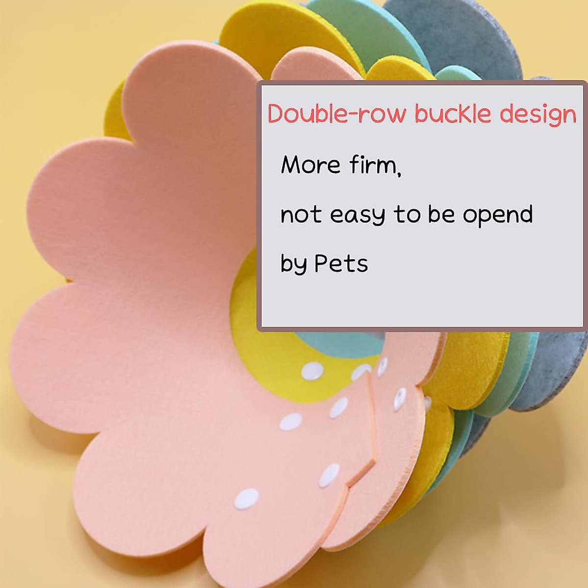 【4PCS】 Soft Cat Cone Collar,Adjustable Protective Collars for Pet Cat,Recovery cat E Collar, Anti-Bite Lick Wound Healing Soft cat Cones to Stop Licking cono para perro Cone for cat Cone Soft (M)