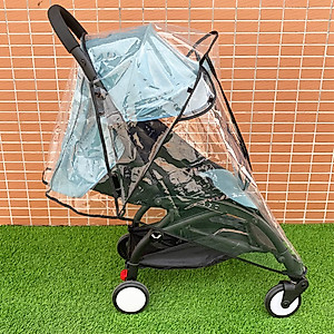 Rain Cover,Dust Cover for Babyzen YOYO & YOYO2 Strollers .Stroller Accessories Windproof EVA Stroller Cover