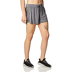 Under Armour Women's UA Game Time Shorts SM Gray