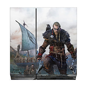 Head Case Designs Officially Licensed Assassin's Creed Male Eivor 2 Valhalla Key Art Vinyl Sticker Gaming Skin Decal Cover Compatible With Sony PlayStation 4 PS4 Console