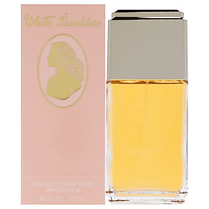 Women's Cologne by Evyan, White Shoulders, Eau De Cologne EDC Spray, 4.5 Fl Oz