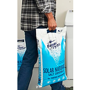 Diamond Crystal Solar Natural Water Softener Salt, 50 lb (2 Pack)