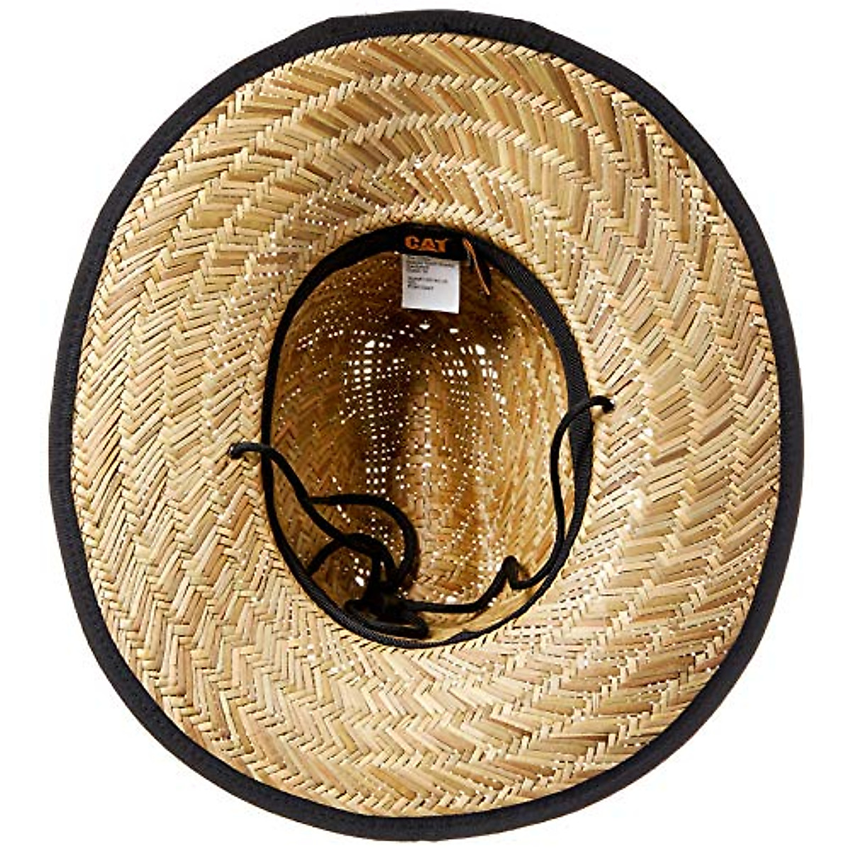 Caterpillar Men's Cat Straw Hat, OS