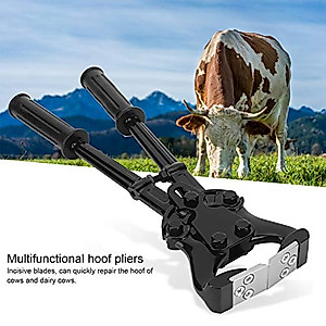 Multifunction Cow Hoof Trimmer Nipper, Cow Hoof Pincers, Cattle Shoeing Pliers, Hoof Nipper, Farming Veterinary Equipment for Cow