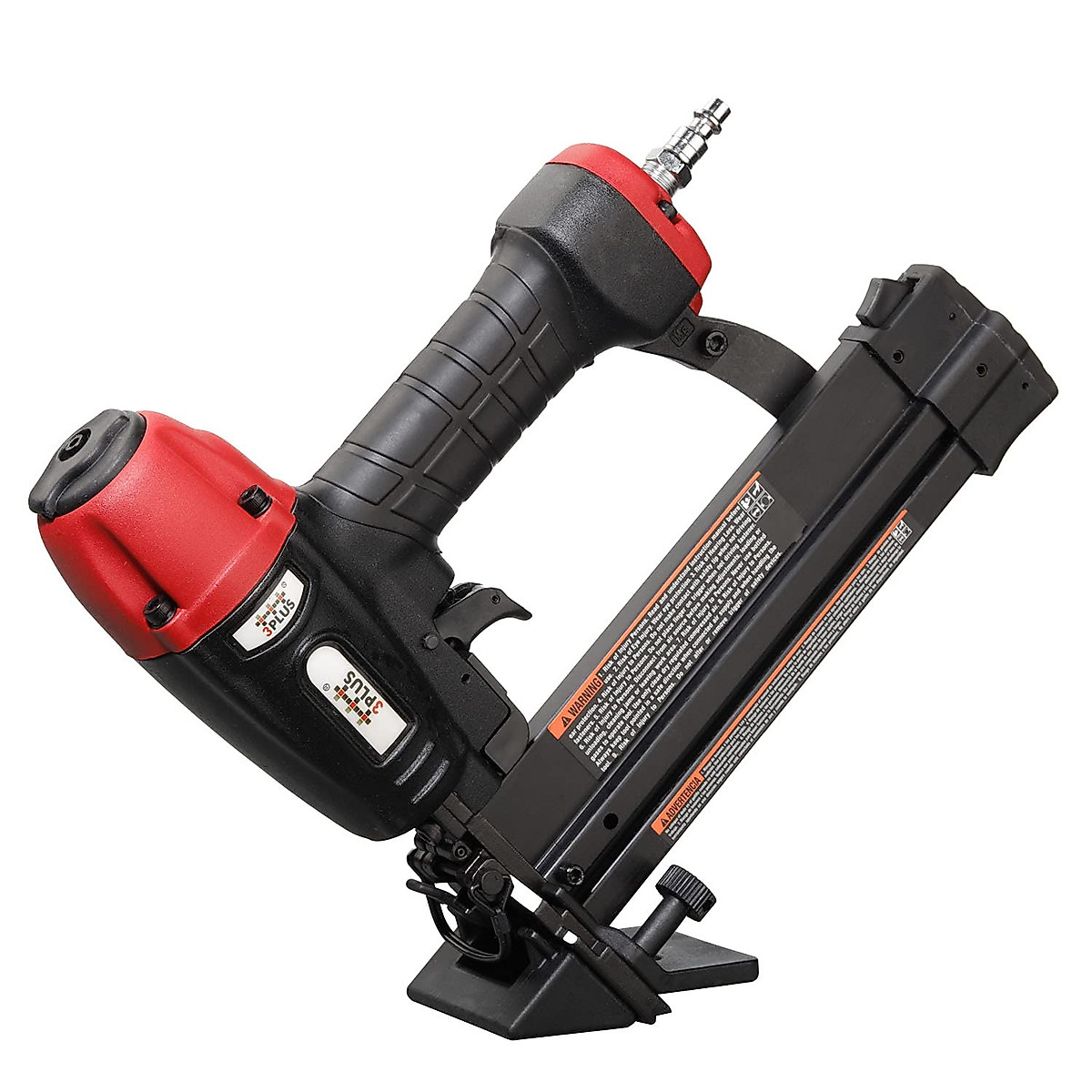 3PLUS HFS509040SP 4-in-1 Pneumatic 18 Gauge Flooring Stapler/Nailer