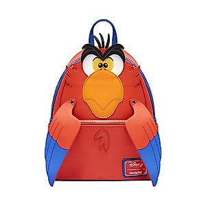 Loungefly Disney Backpack: Aladdin Iago Cosplay Backback - Amazon Exclusive, Multicolor
