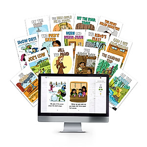 Decodable Readers: 15 Long Vowel Teams Phonics Books for Beginning Readers Ages 4-7 Developing Decoders (Set 8)