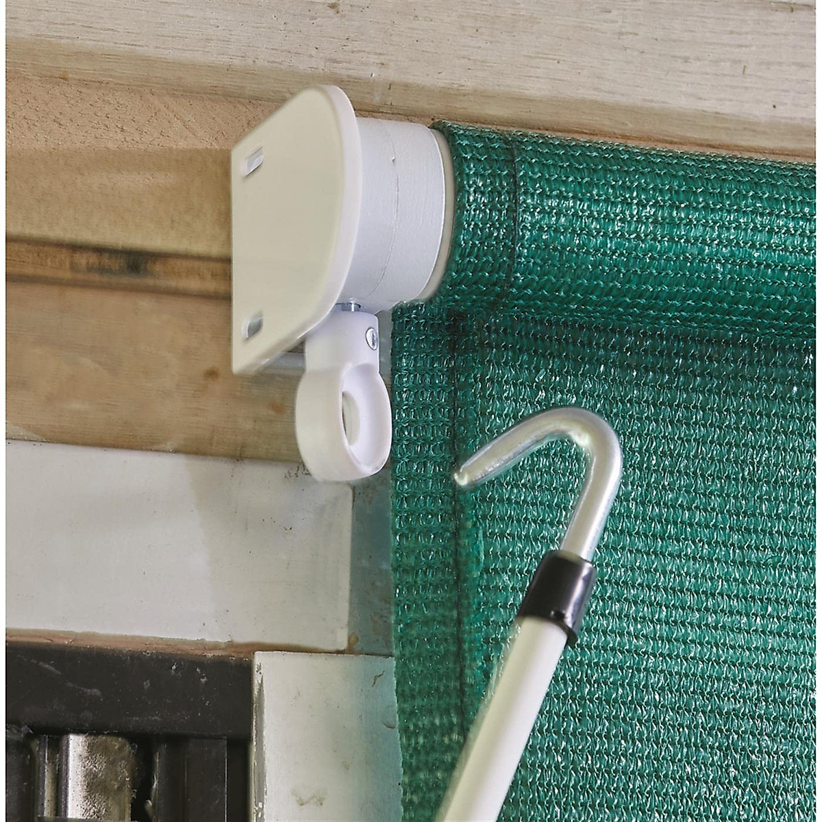 CASTLECREEK Window Blind Shade, Roller Sun Shade Cover, Sunscreen Roll-Up Black 8X6