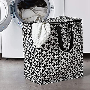 IKEA ASIA Knalla Bag Black White 47L